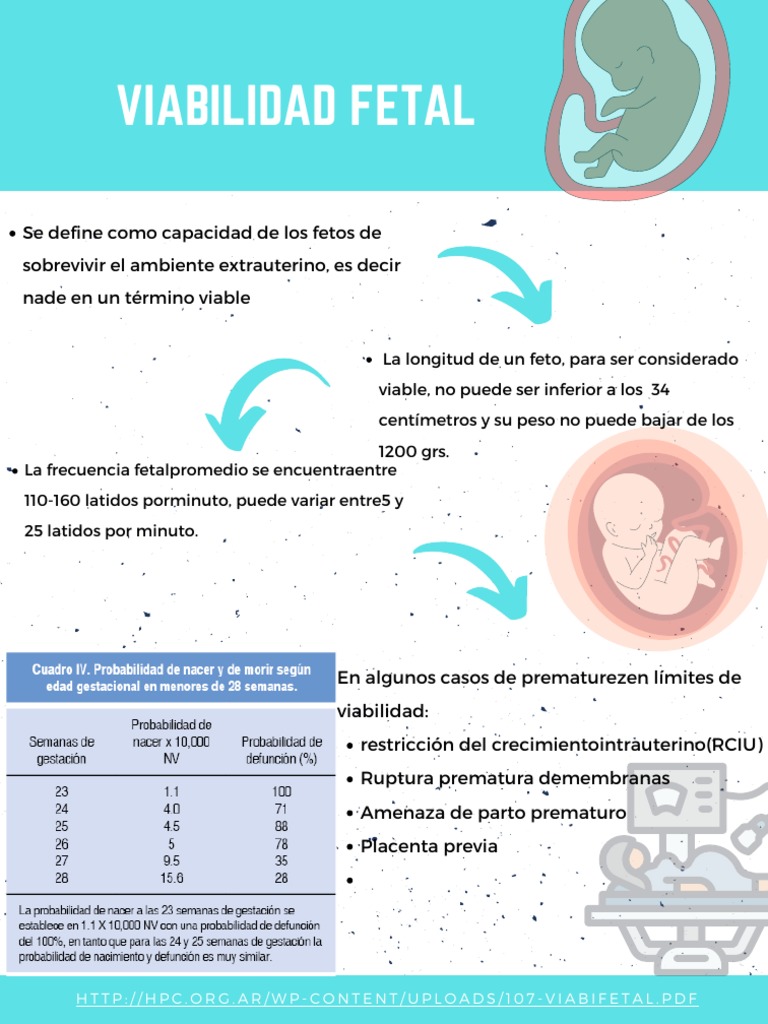 Viabilidad fetal | PDF