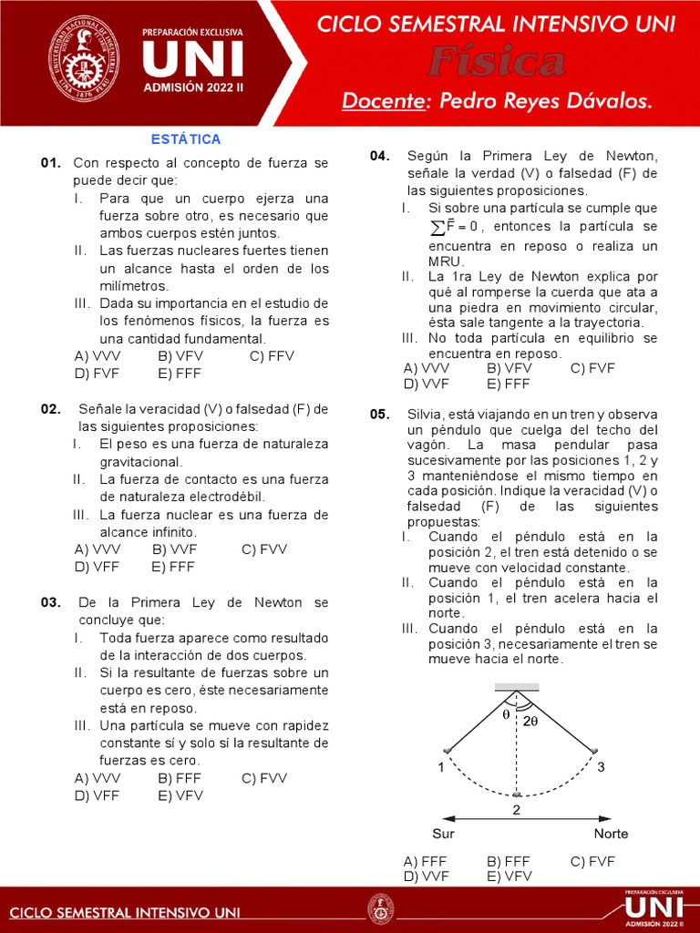 Semana 04 Estática | PDF | Fricción | Fuerza