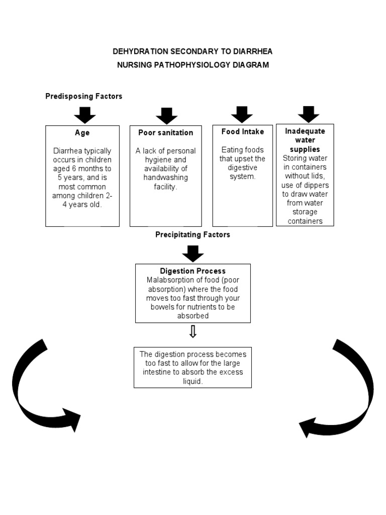 Dehydration Secondary To Diarrhea - NPD | PDF | Diarrhea | Dehydration