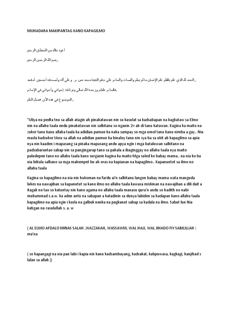 MUHADARA MAKIPA-WPS Office | PDF