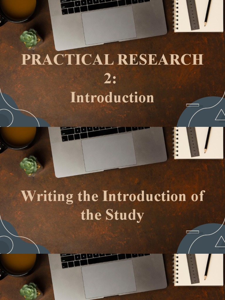 Practical Research 2-Writing Background of the Study | PDF | Attitude ...
