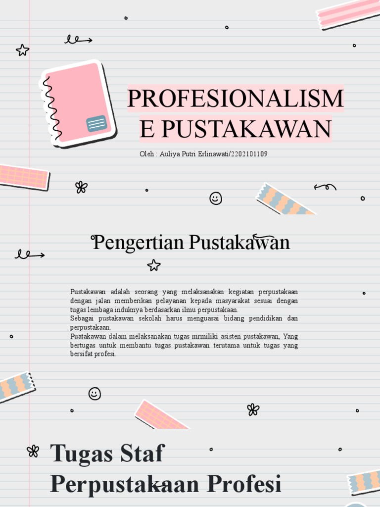 Profesionalisme Pustakawan | PDF | Kajian Bahasa Asing