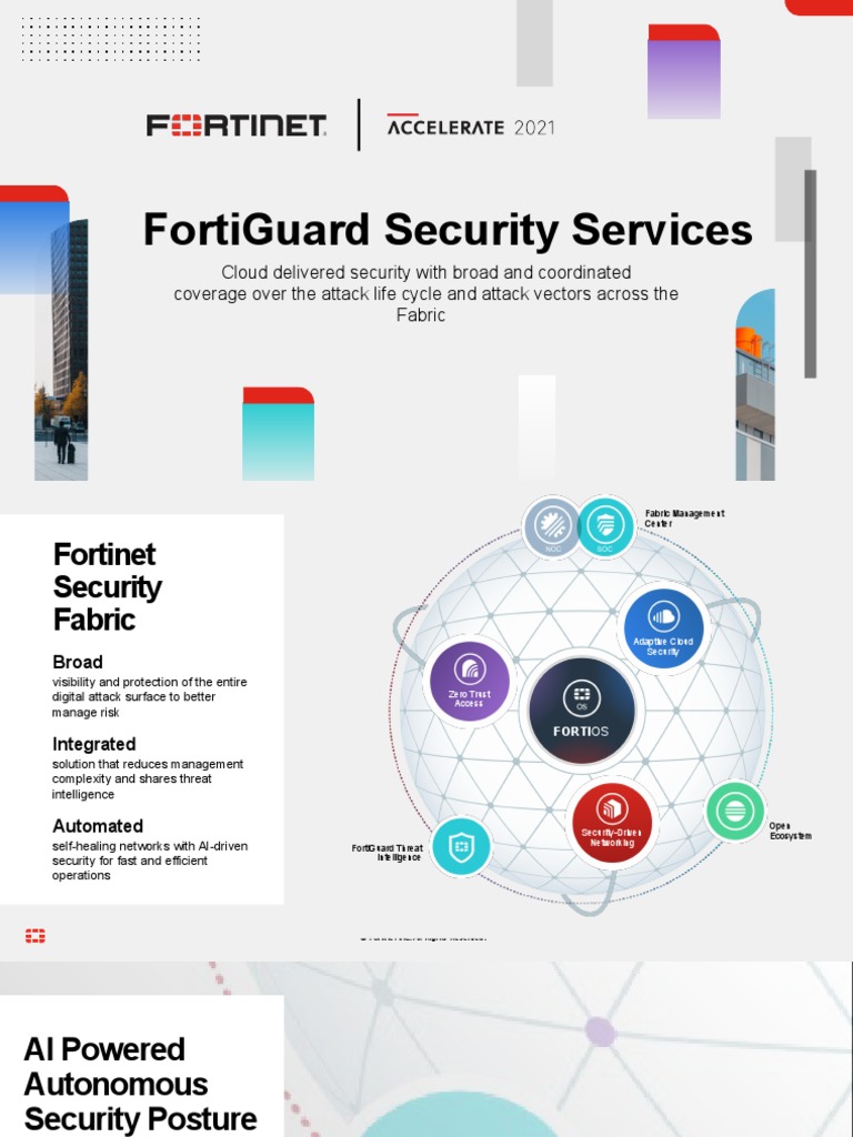 FortiGuard Security Services Overview | PDF | Computers