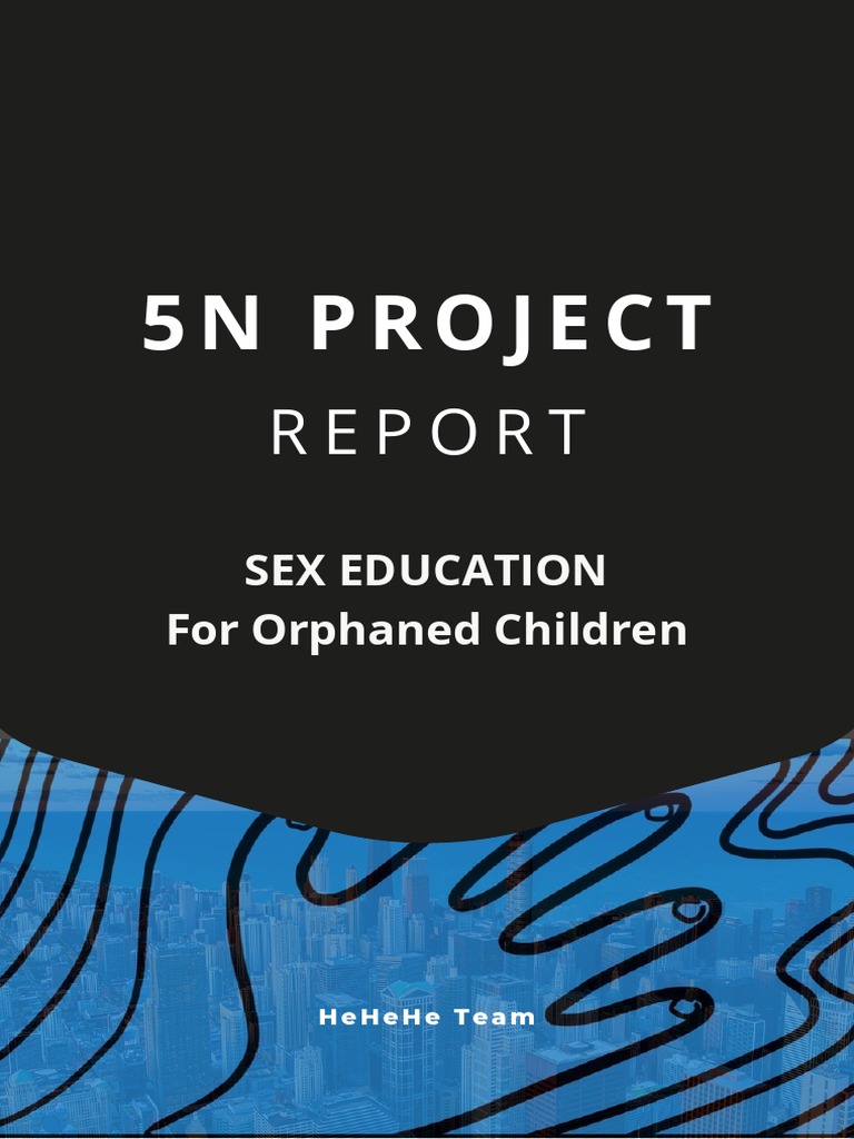 Sex Education Project for Orphans | PDF | Sex Education | Gender