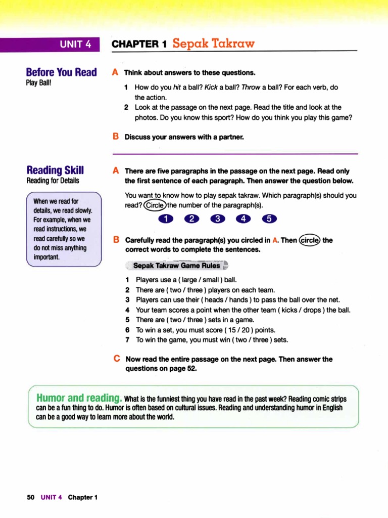 Active Skills For Reading Intro | PDF | Ball Games | Sports