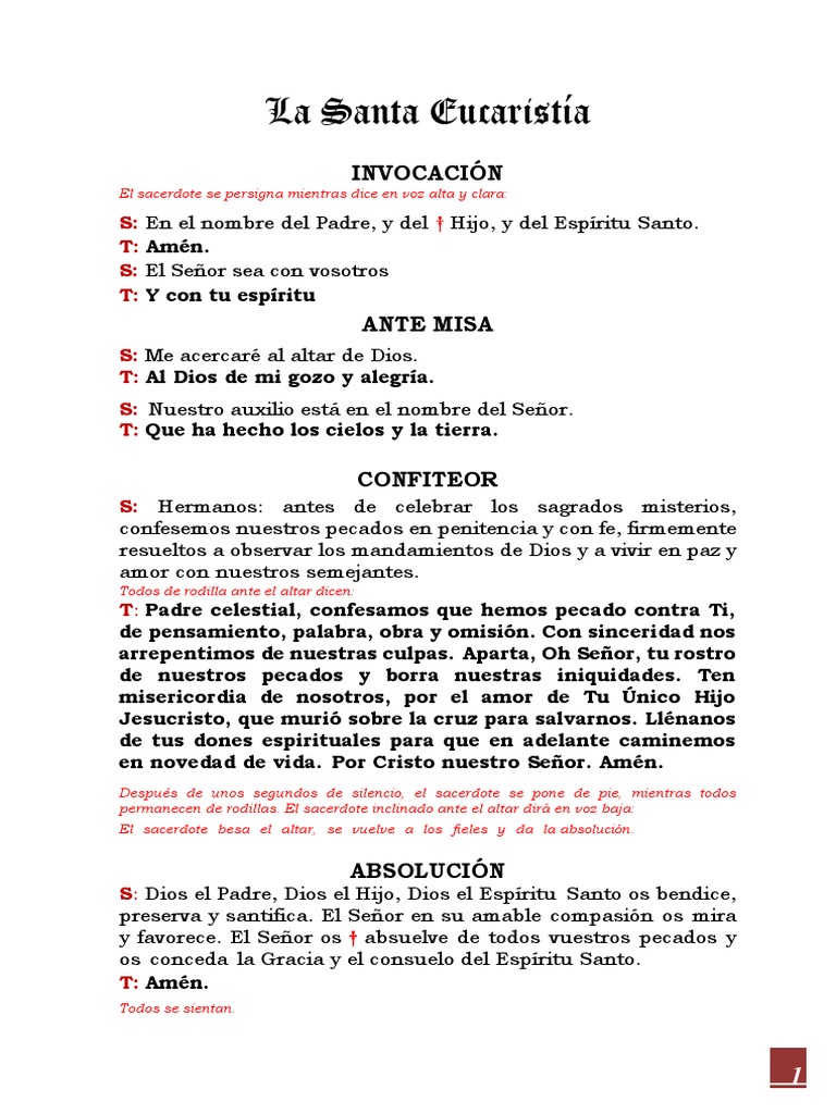 Misal para El Año 2023 | PDF | eucaristía | Misa (liturgia)