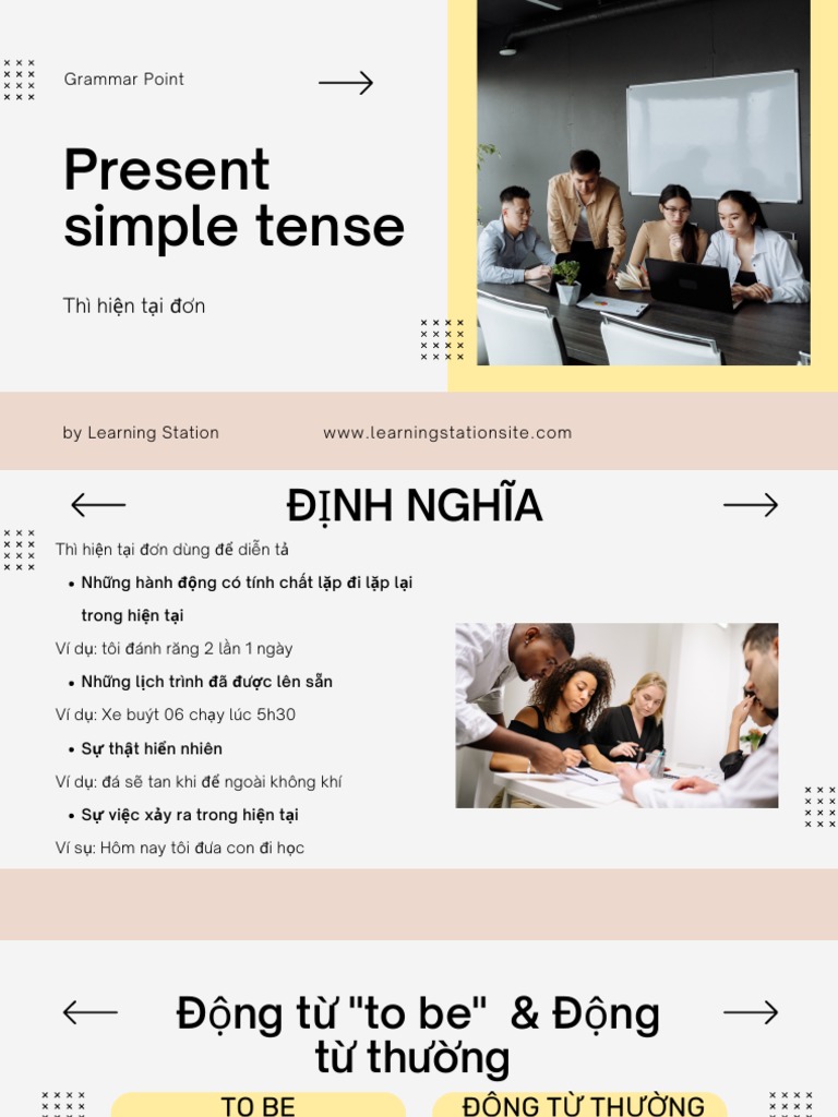 Learning Station Present Simple Tense | PDF