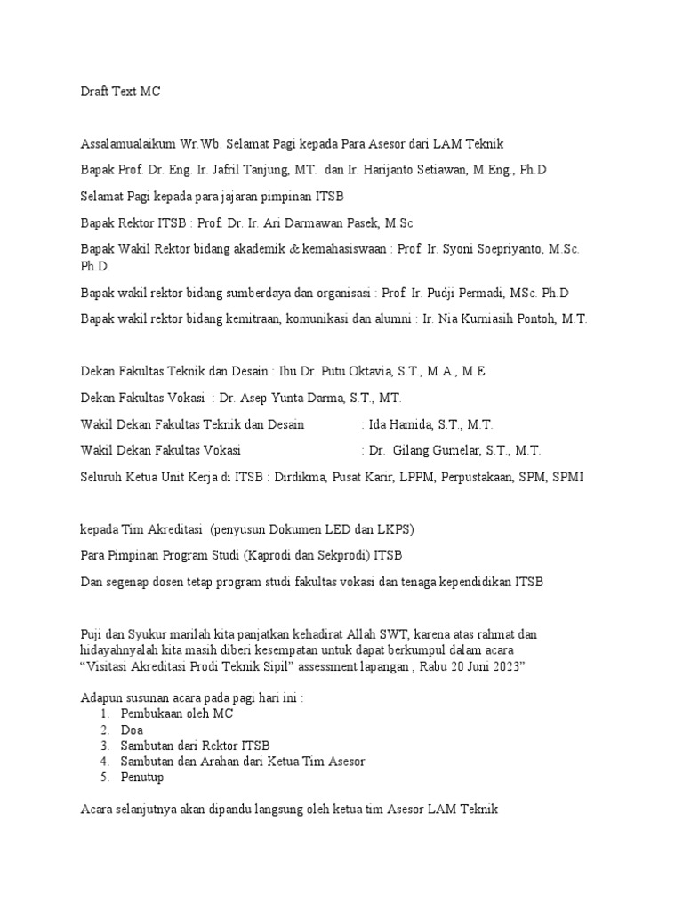 TEXT MC AKreditasi SI | PDF