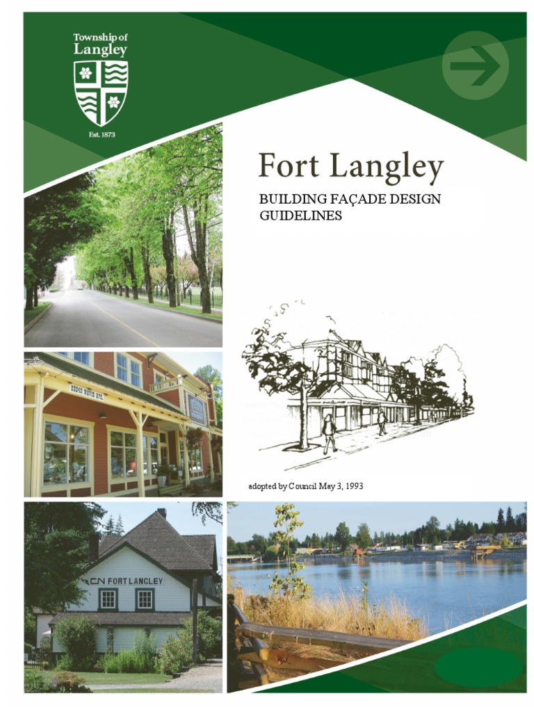 Fort Langley Building Facade Guidelines | PDF | Window | Brick