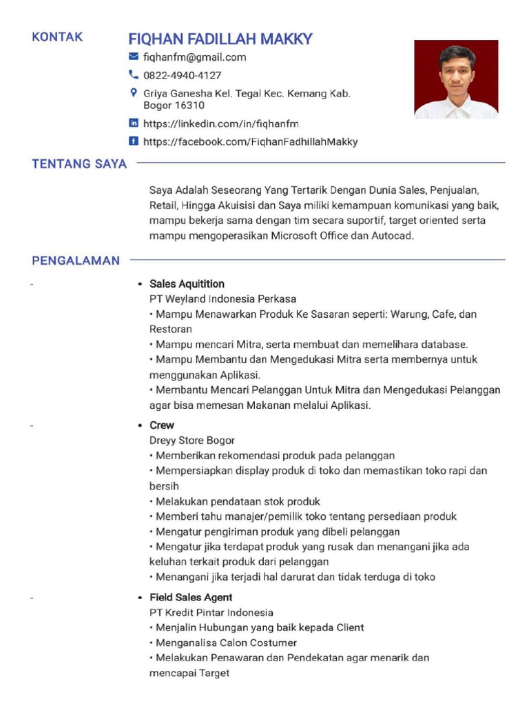 CV & Proposal Fiqhan Fadillah Makky | PDF | Project Management | Educational Technology