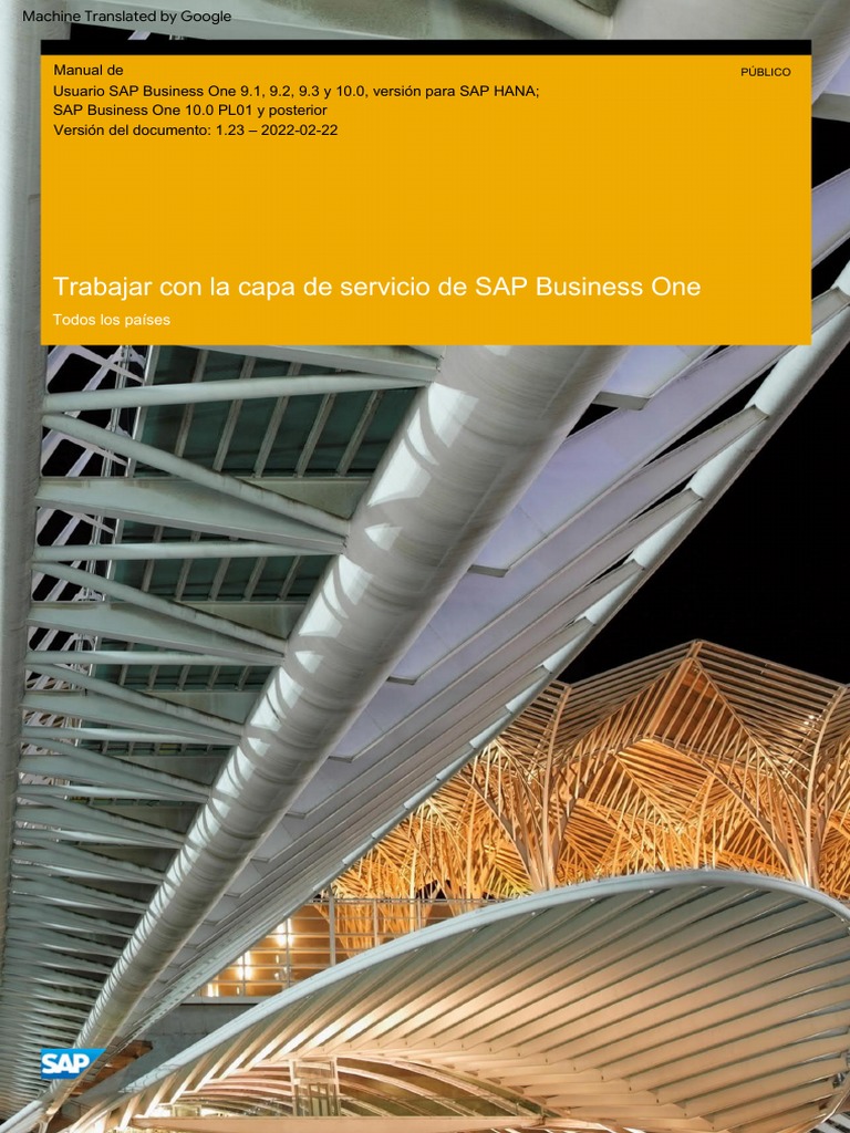 Working With Sap Business One Service Layer Descargar Gratis Pdf