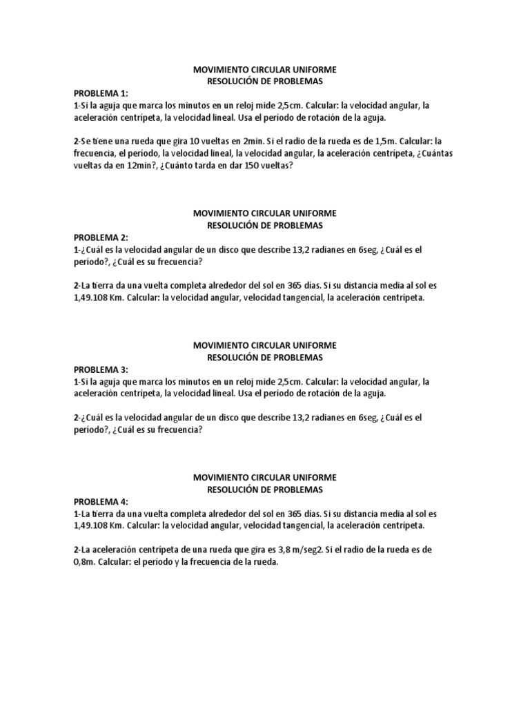 RP Mcu | PDF | Velocidad | Aceleración