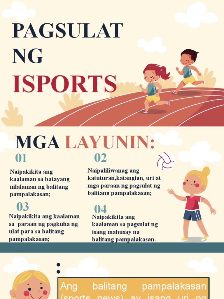 Pagsulat NG Isports | PDF