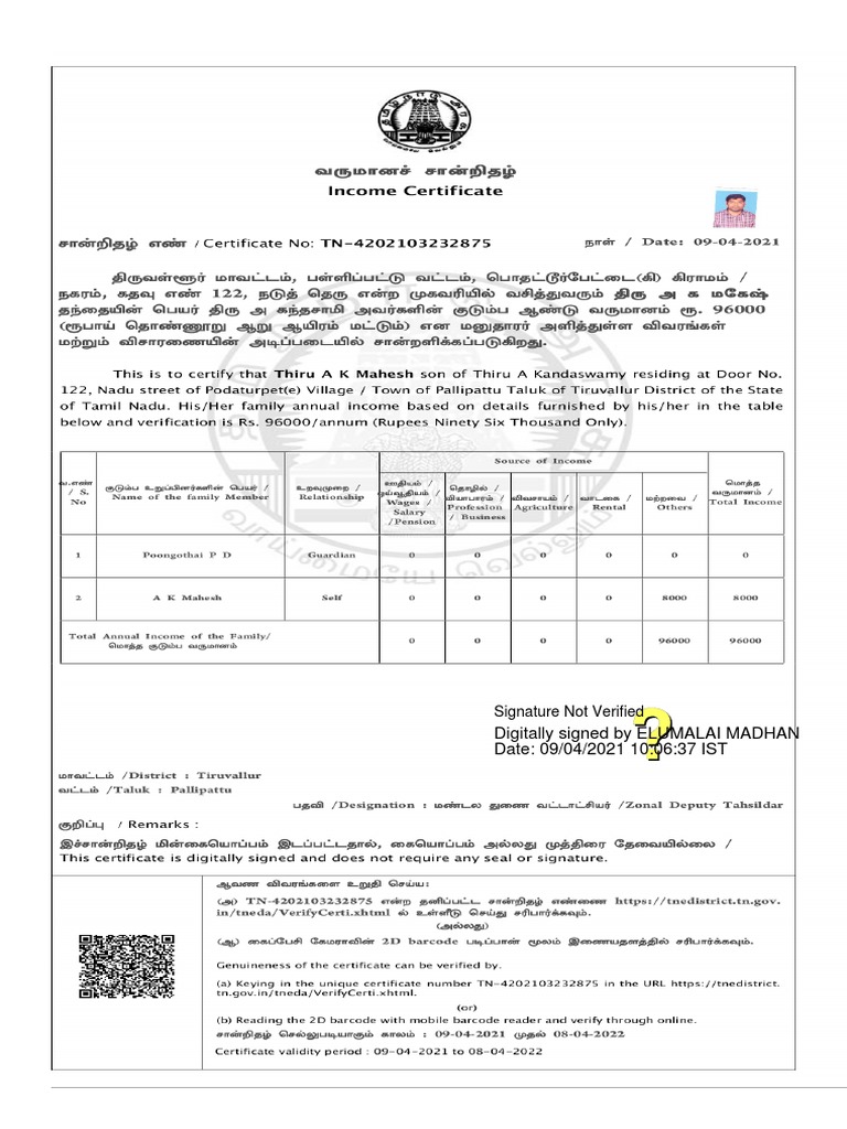 TN-4202103232875 Certificate | PDF