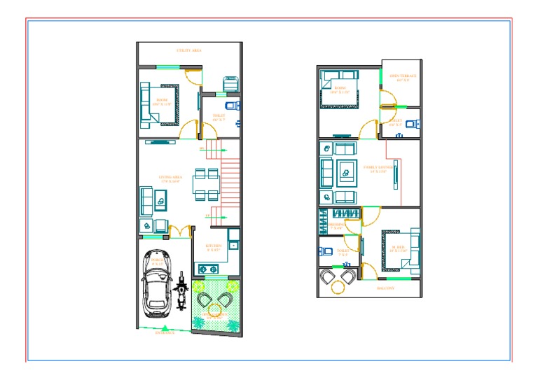18X50 Duplex Final Plan-Model | PDF
