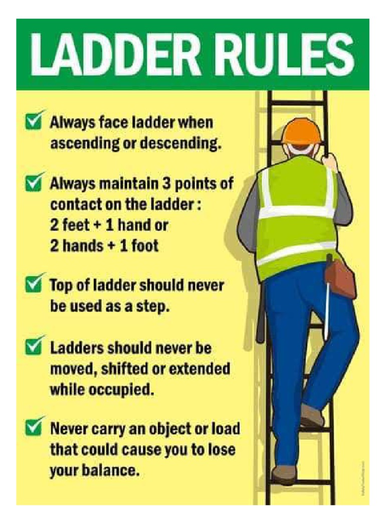 Ladder Rules | PDF