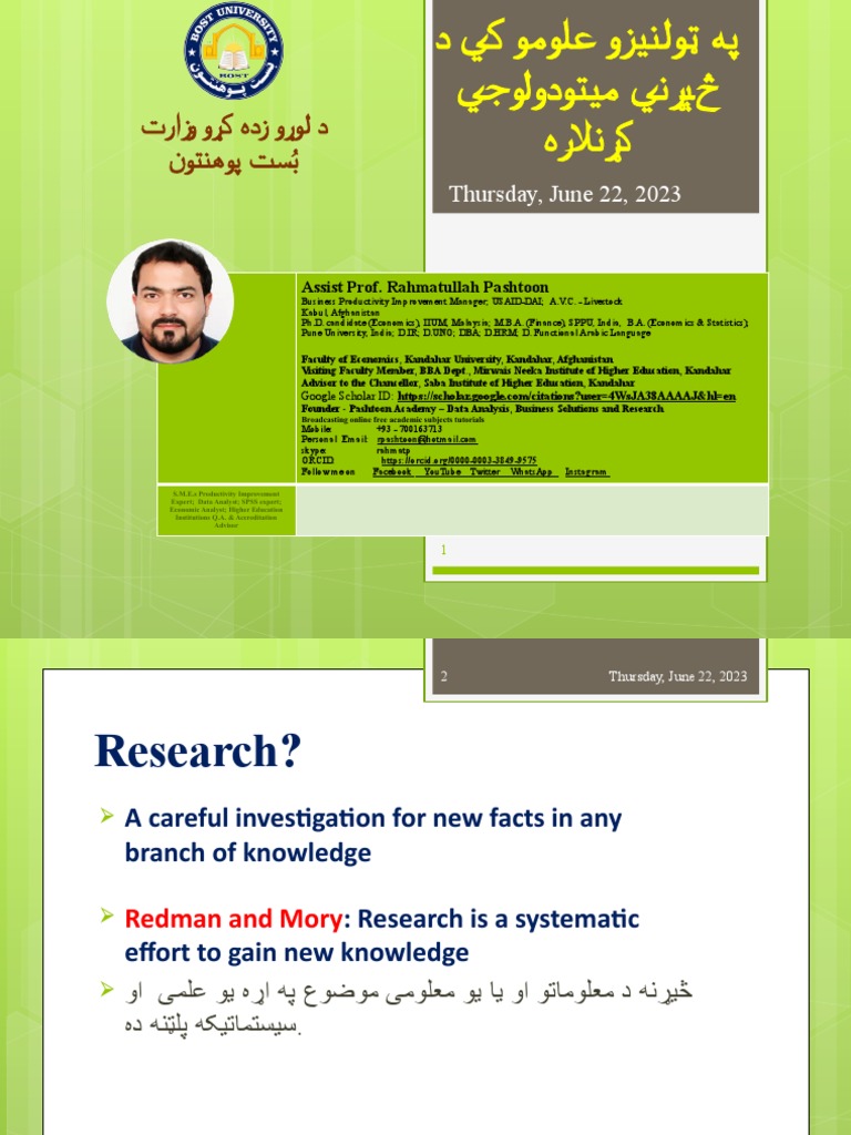Introduction To Research Methodology 2020 | PDF | Experiment | Causality