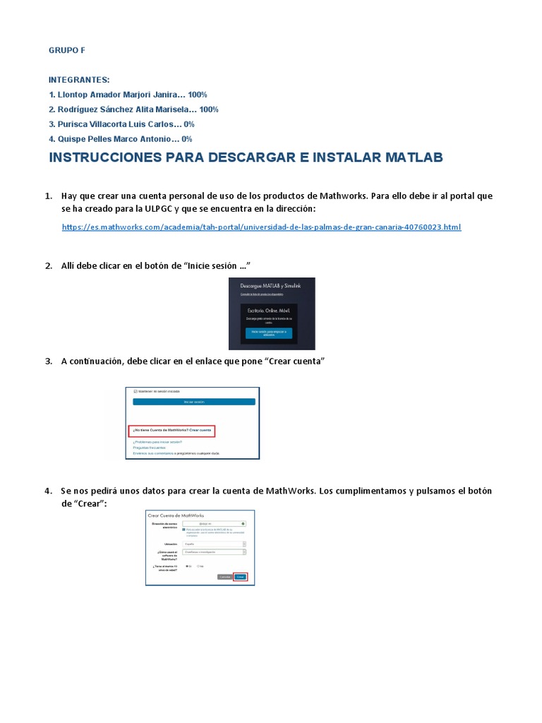 Intrucciones para Instalar Matlab2 | PDF | Archivo de computadora | Sustracción