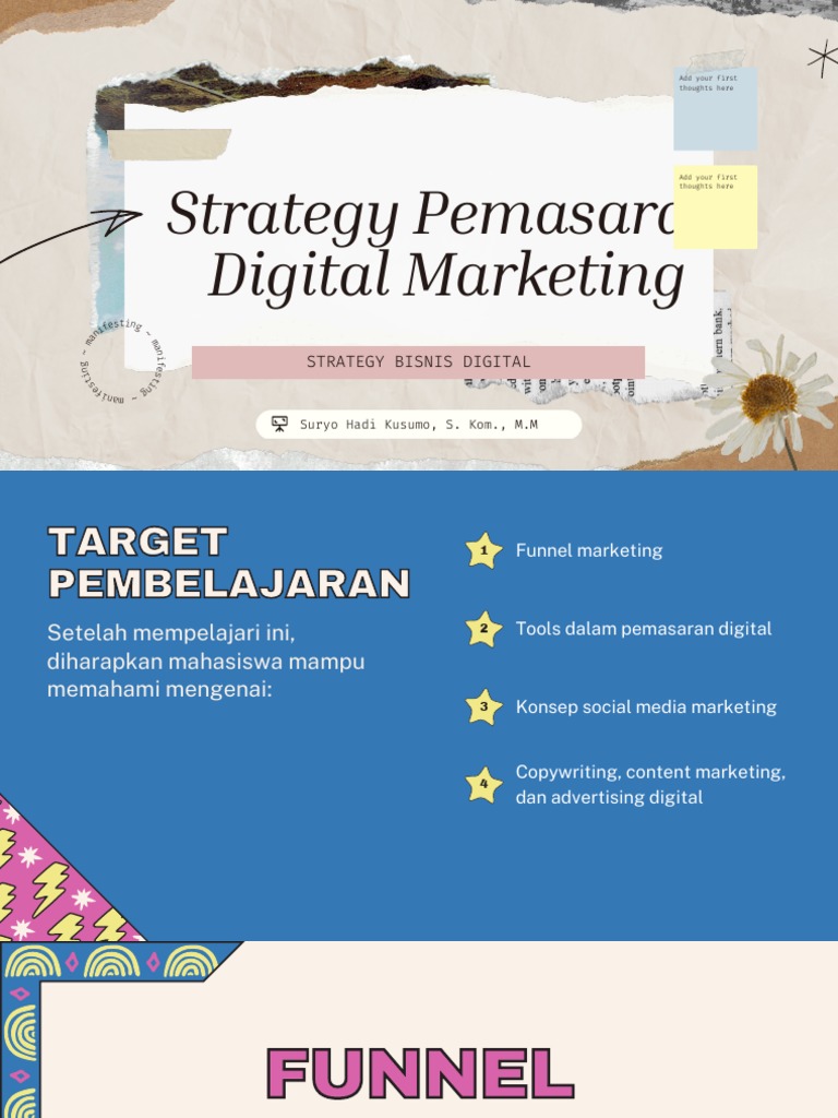 Pertemuan 5 - Penerapan Pemasaran Digital | PDF