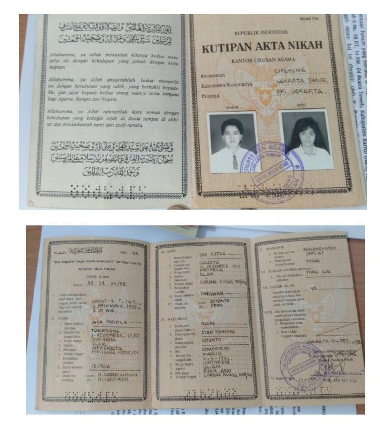 Buku Nikah Pdf