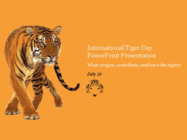 84398-International Tiger Day PowerPoint Presentation-4-3 | PDF