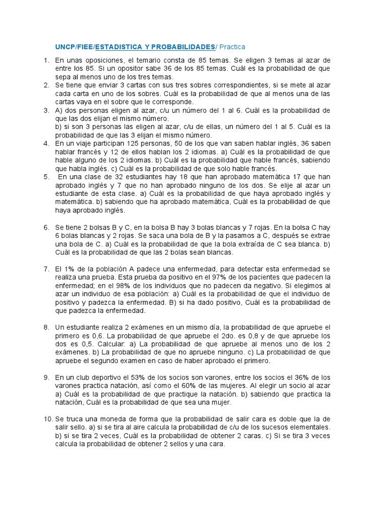 Pract 1b | PDF | Probabilidad
