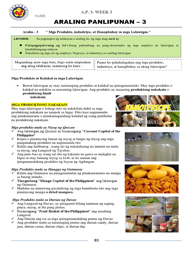 Ap3 4thquarter Week3 | PDF