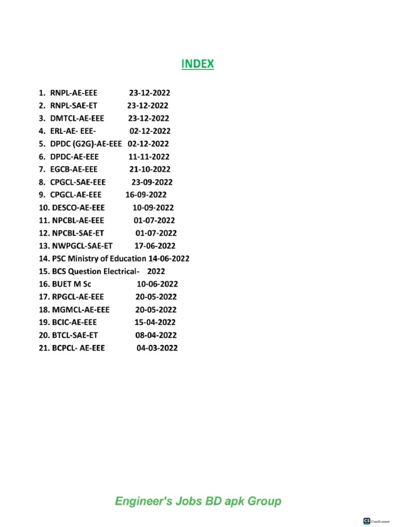 BUET Recent Job Solution 2023 | PDF