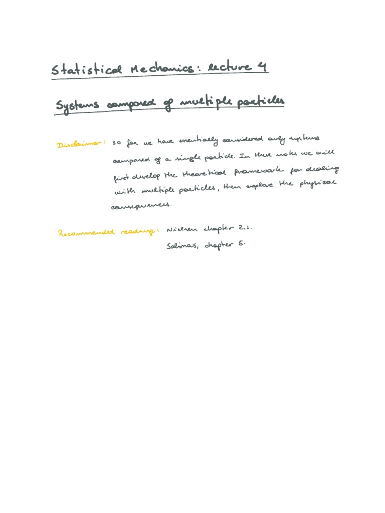 Tensor Products in Composite Systems | PDF | Quantum Entanglement ...