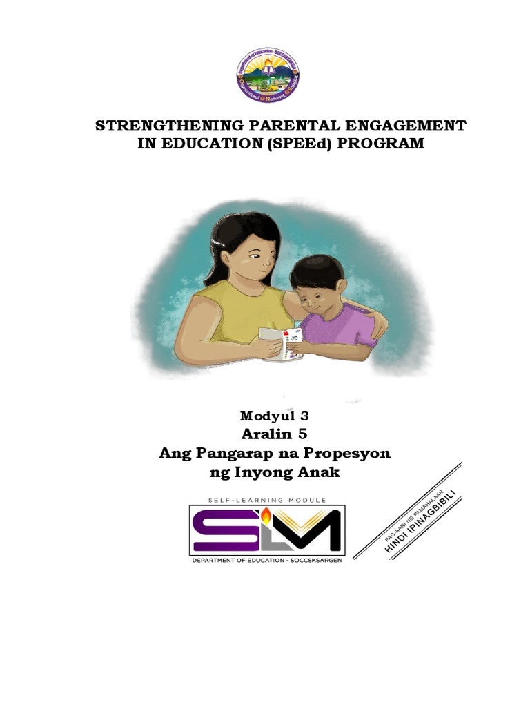 Module 3 Aralin 5 SPEEd SLM | PDF