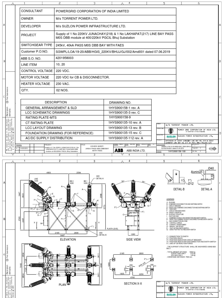 Abb - Hgis - Enel - 1hys900158 - Ga SLD | PDF | Electrical Engineering | Electricity