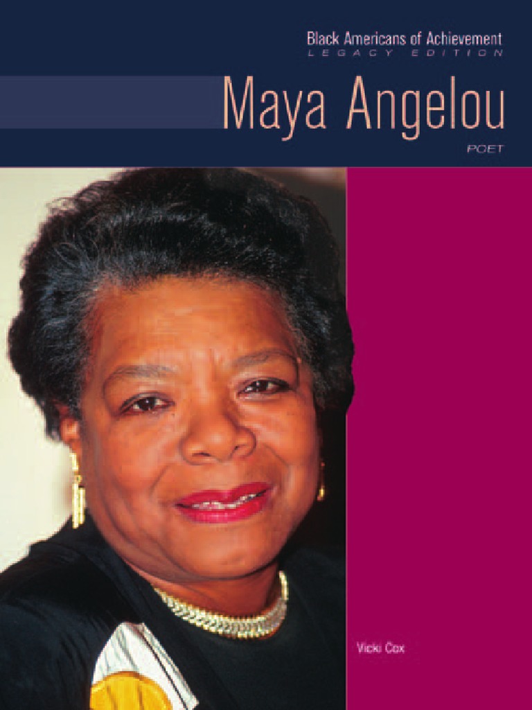 Vicki Cox - Maya Angelou (Black Americans of Achievement) (2006) | PDF ...