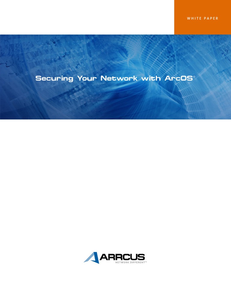 Security White Paper | PDF | Computer Network | Secure Shell