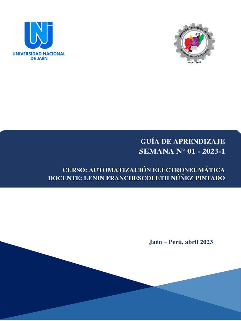 Electroneumatica Guia Lab | PDF | Presión | Gases