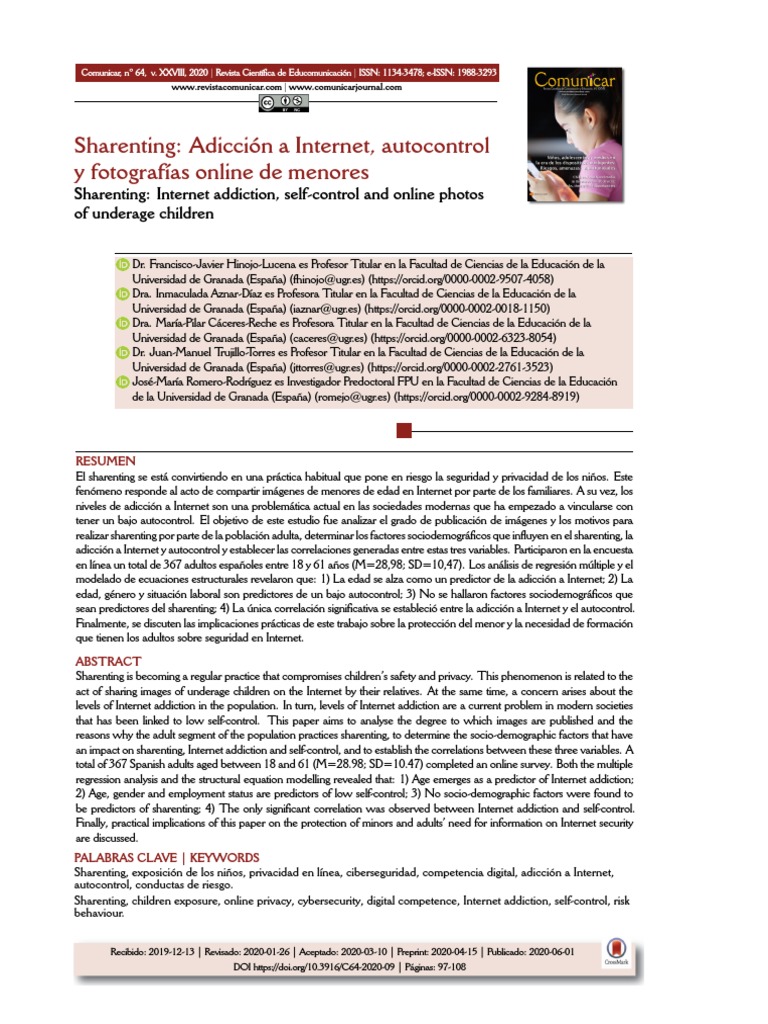 Sharenting | PDF | Internet | Facebook