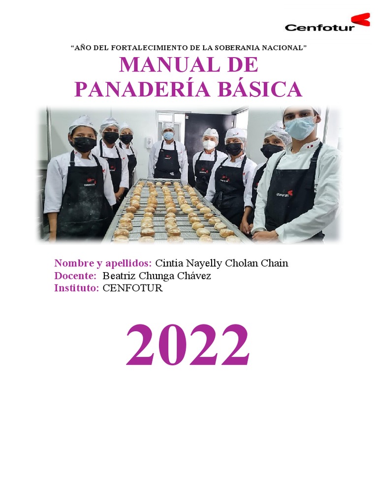 Manual de Panaderia Básica 2 | PDF | Panes | Galleta