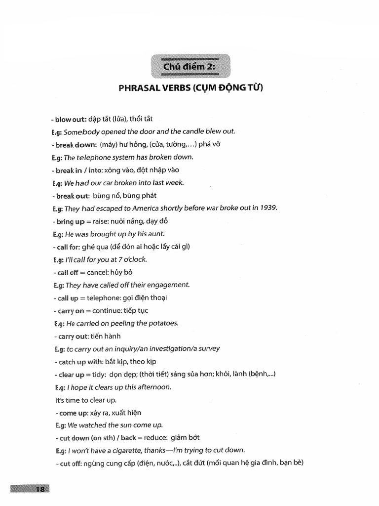 Phrasal Verbs and Collocations | PDF