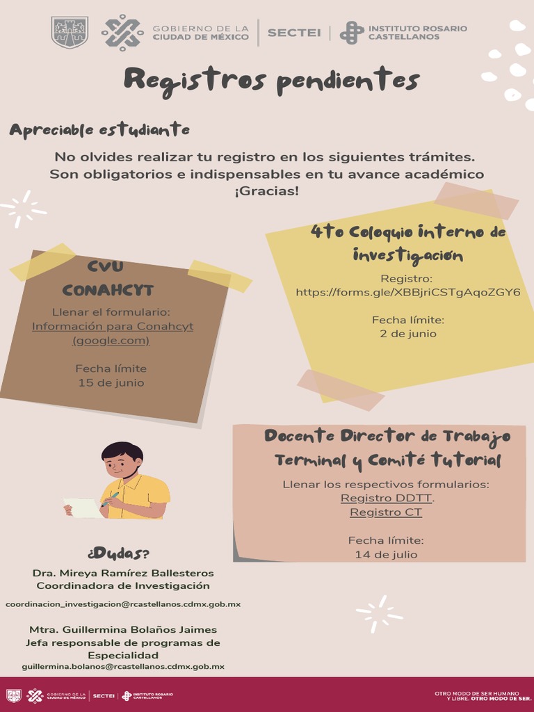 Registros Pendientes Especialidades | PDF