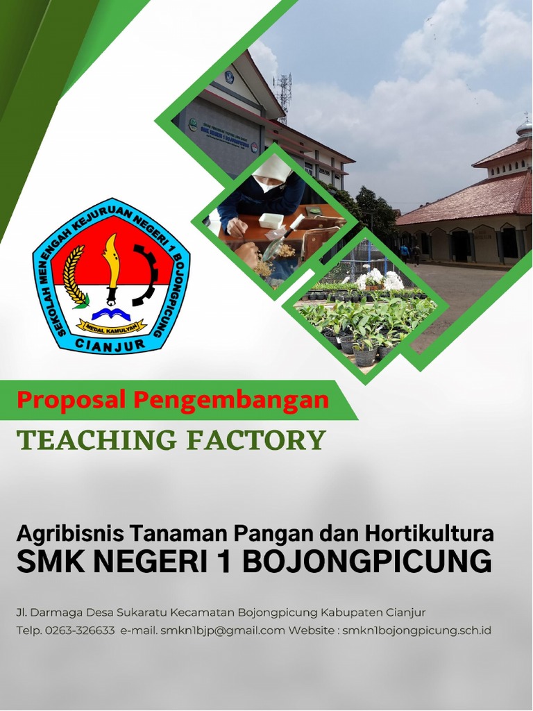 Proposal Tefa SMKN 1 Bojongpicung | PDF