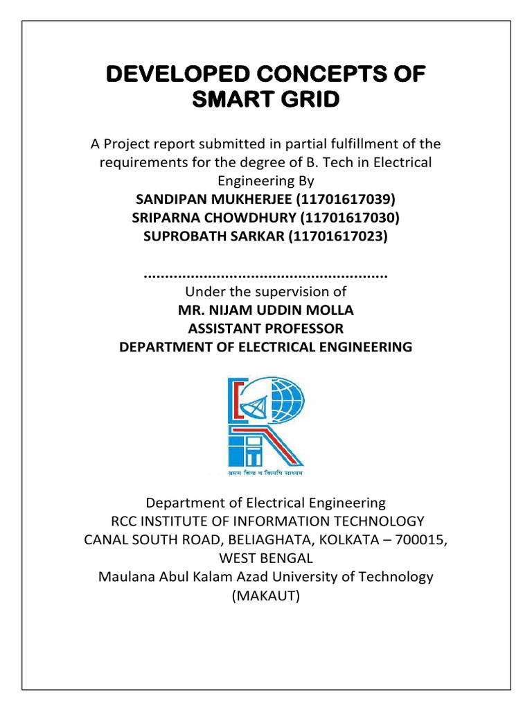 Elec 2 | PDF | Smart Grid | Electrical Grid