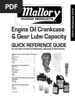 OUTBOARD Oil Capacity Charts | PDF | Boats | Engines