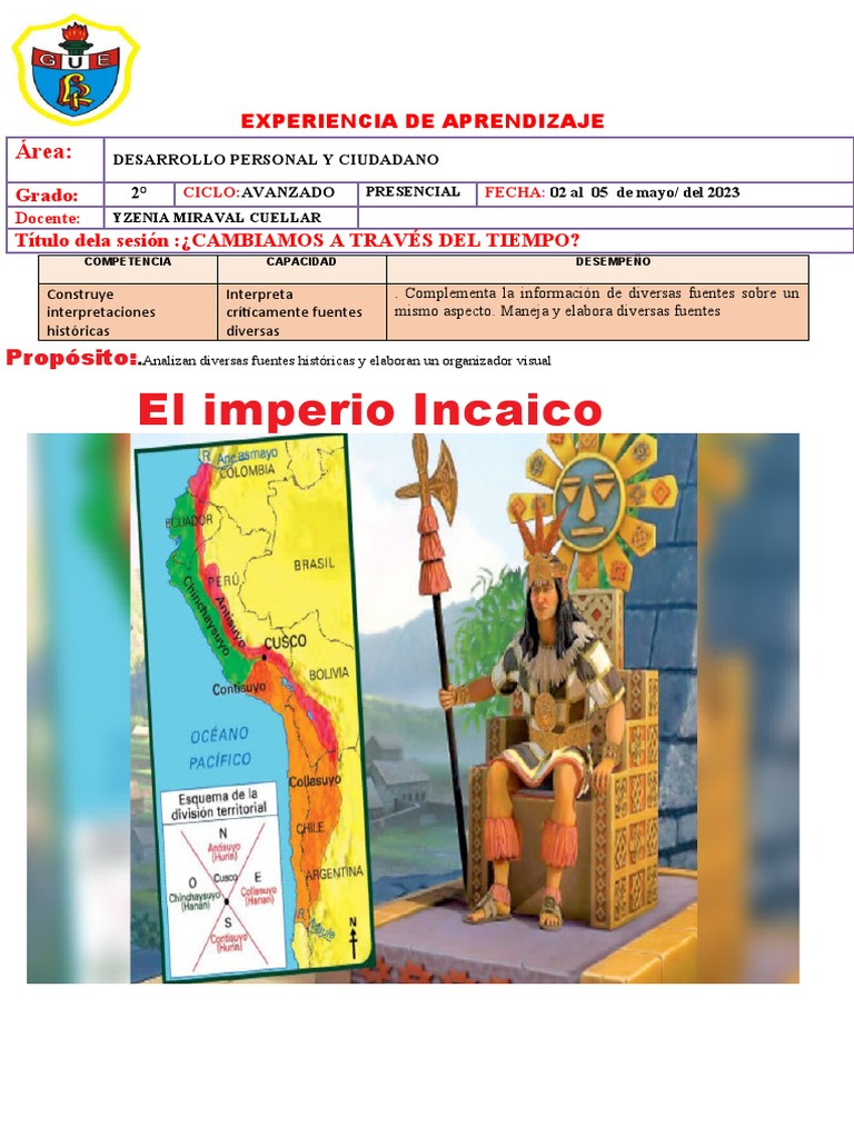 El Imperio Incaico 2023 | PDF | Imperio Inca | Perú