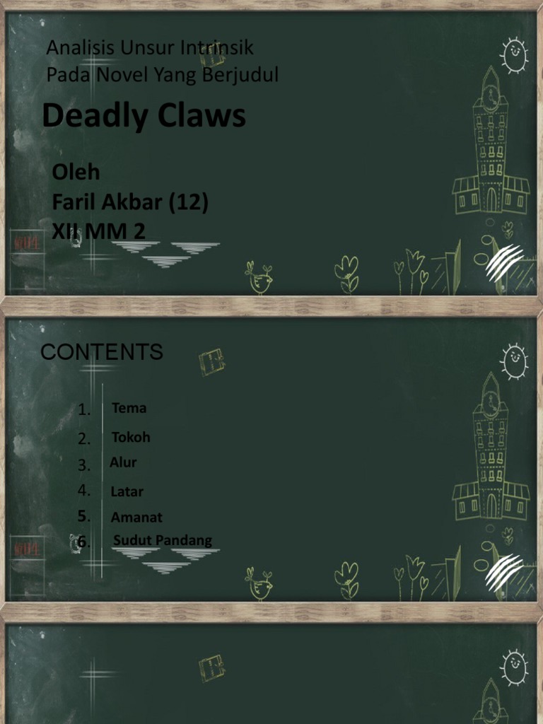 Deadly Claws | PDF | Fiksi Misteri, Thriller, & Kejahatan