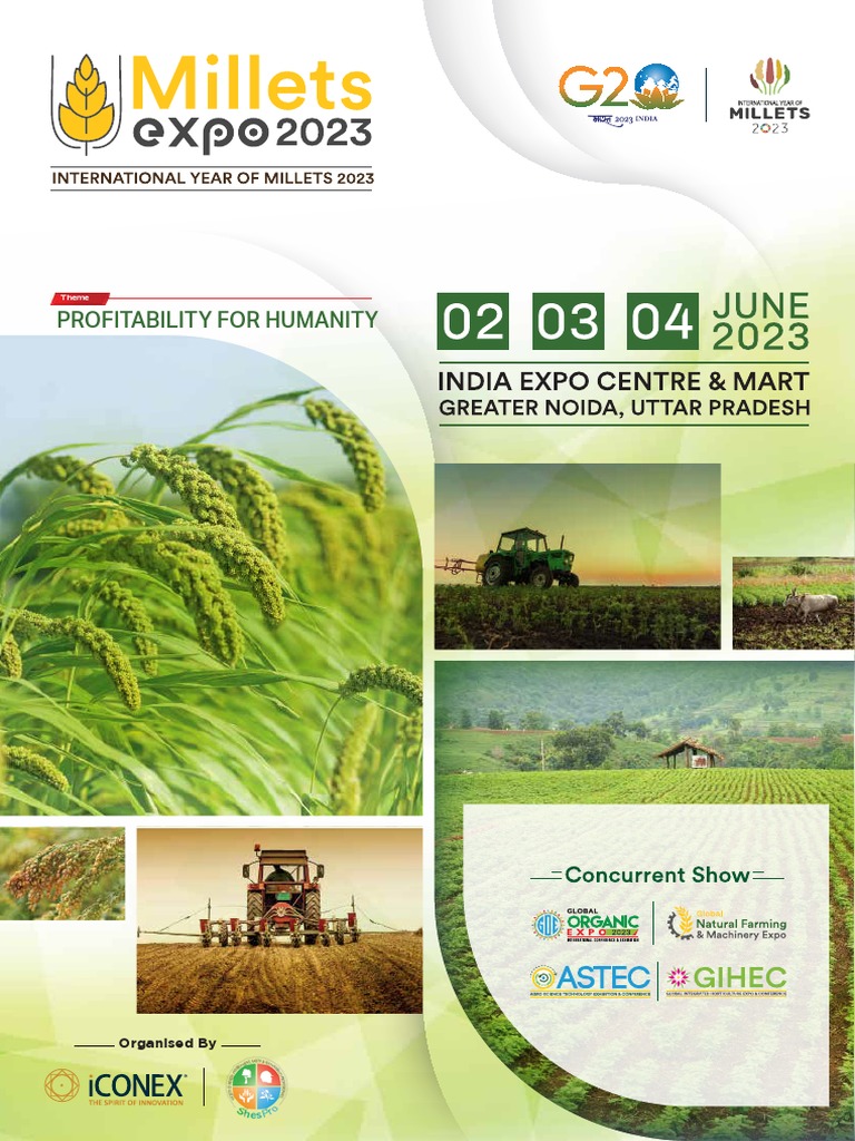 Millets Logo Brochure 09-02-2023 | PDF | Agriculture | Agricultural ...