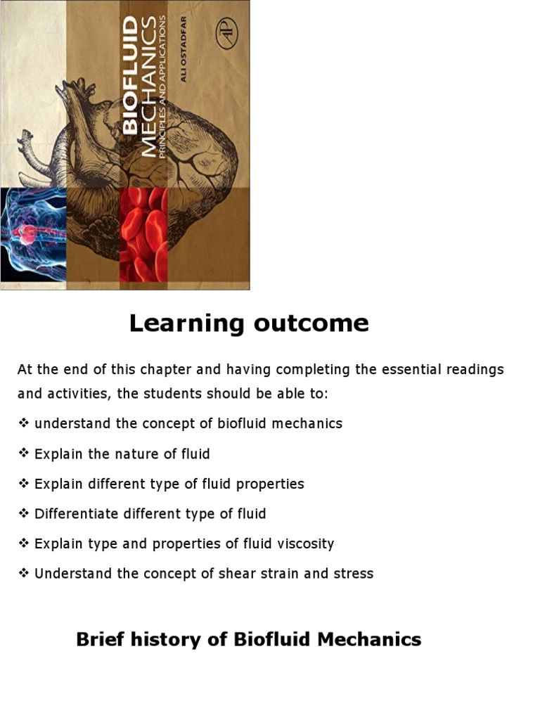 Biofluid Chapter One | PDF