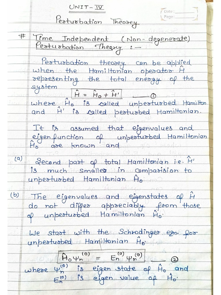 Quantum 4th Unit | PDF