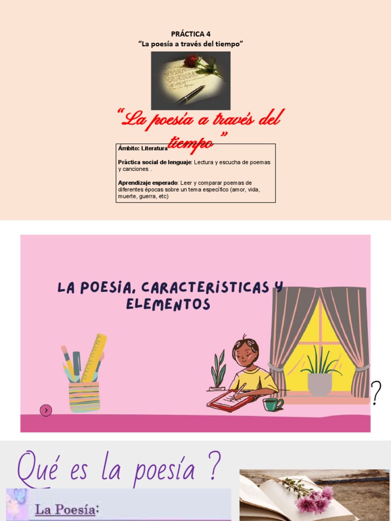 Practica 4 (Parte 1) | PDF | Poesía | Metro (poesía)