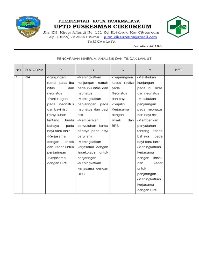 Pdca Akb | PDF
