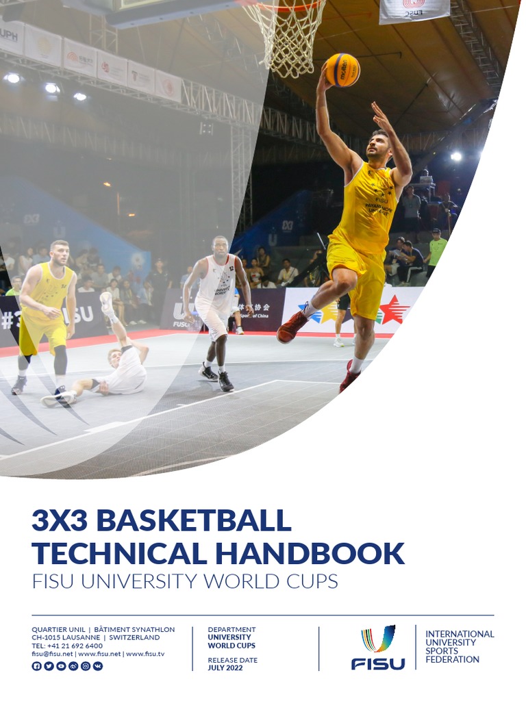 2022 FISU Technical Handbook 3x3 Basketball | PDF | Sports | Entertainment