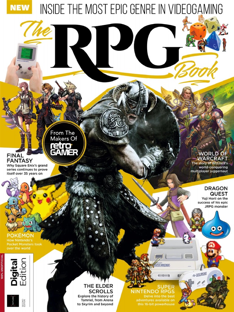 Retro Gamer Presents The Ultimate RPG Handbook - 2nd Edition 2023 | PDF